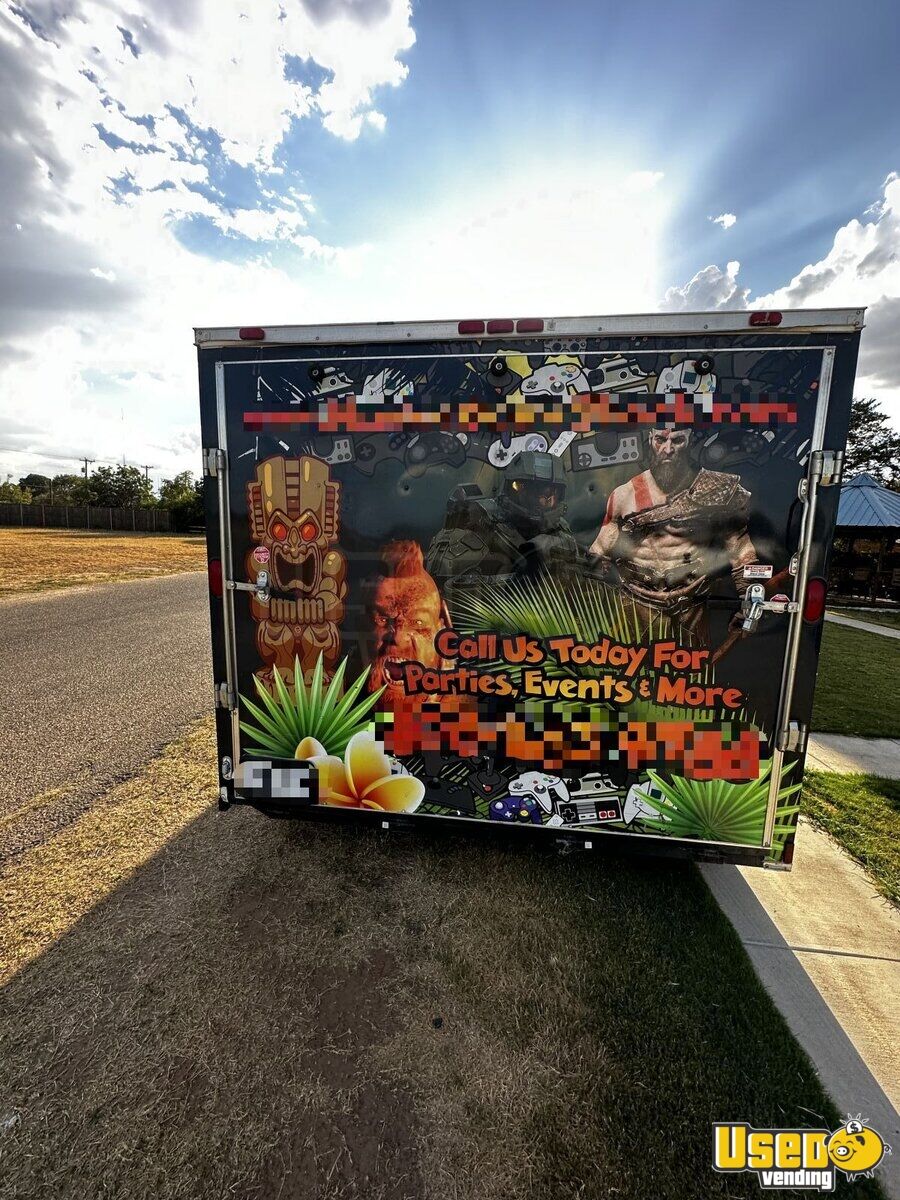 2015 - 8' x 24' Custom Built Mobile Gaming Trailer | Mobile Gaming Unit ...