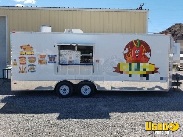 2016 - 8.5' x 22' Freedom Food Concession Trailer | Kitchen Trailer for ...