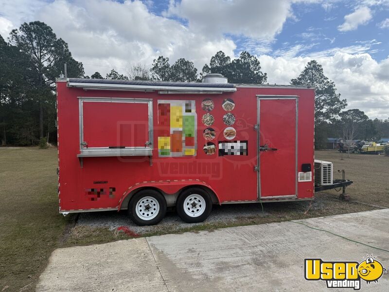 Turnkey - 2016 8' x 17' Catering Trailer with Fire Suppression System ...