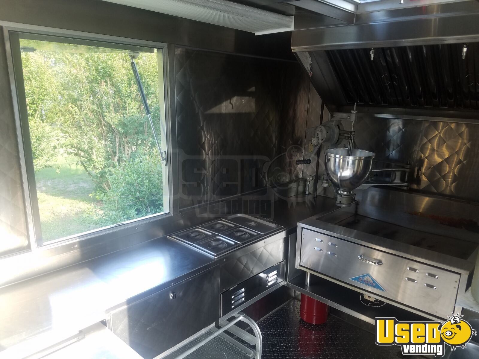 All Stainless Steel 2016 - 6' x 10' Mini Donut Concession Trailer with ...