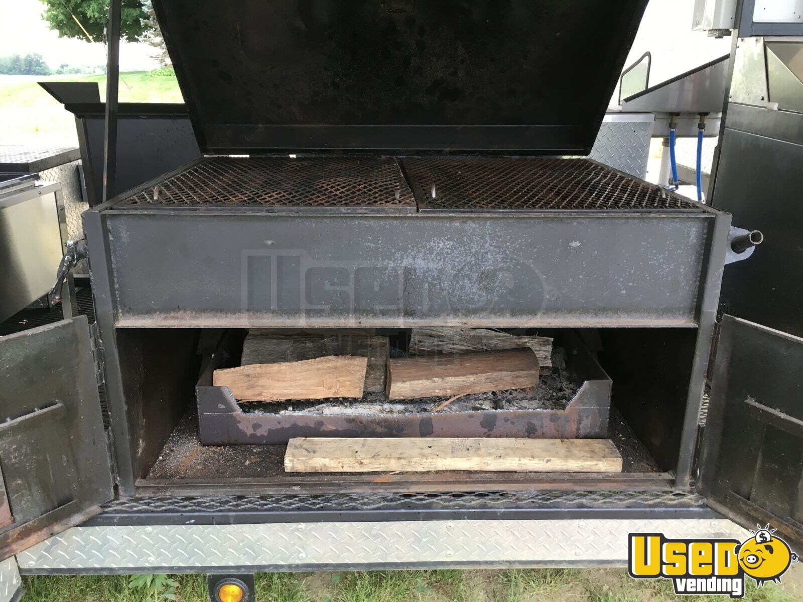 2016 - 6' x 25' Open Barbecue Smoker Trailer | BBQ Pit Tailgating ...