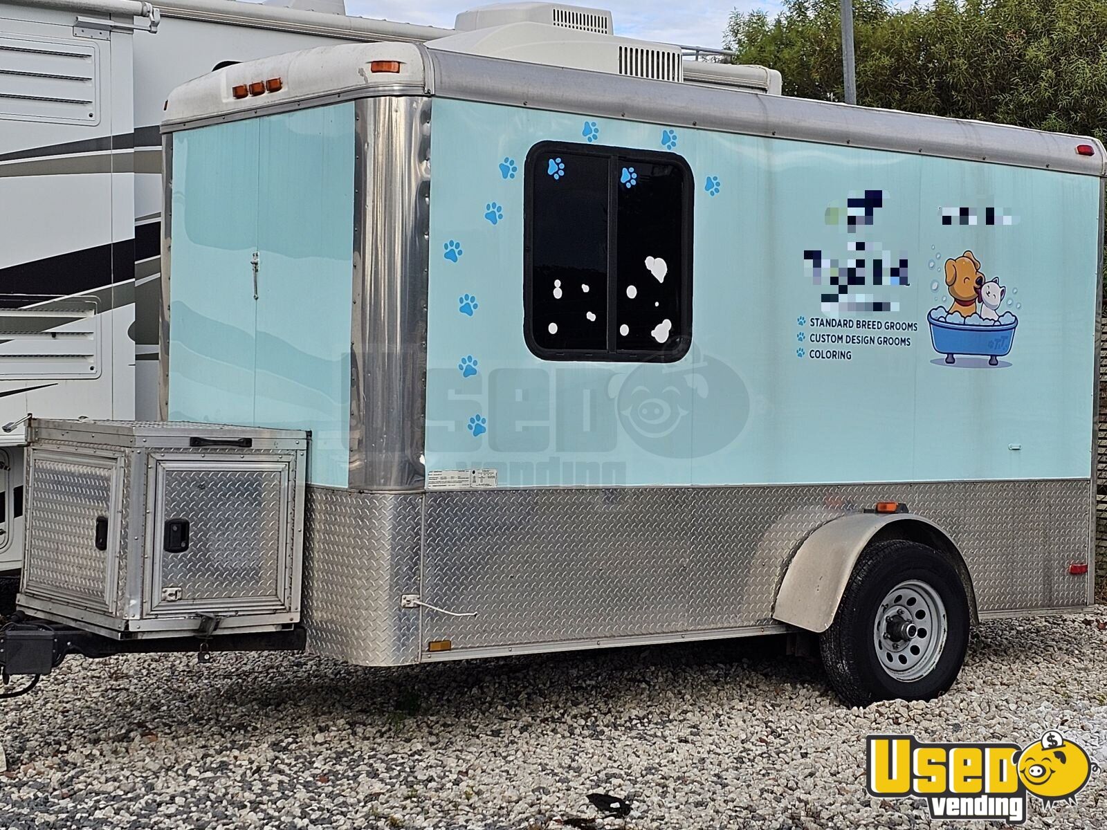 2016 12' Mobile Pet Grooming Trailer Pet Care Services for Sale in Florida