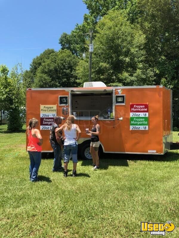 Turnkey 2017 Diamond Cargo 8.5' x 16' Mobile Bar Concession Trailer ...