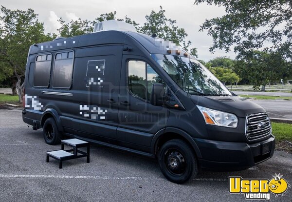 2017 Ford Transit 350 High Roof Mobile Barbershop Van | Hair Salon ...