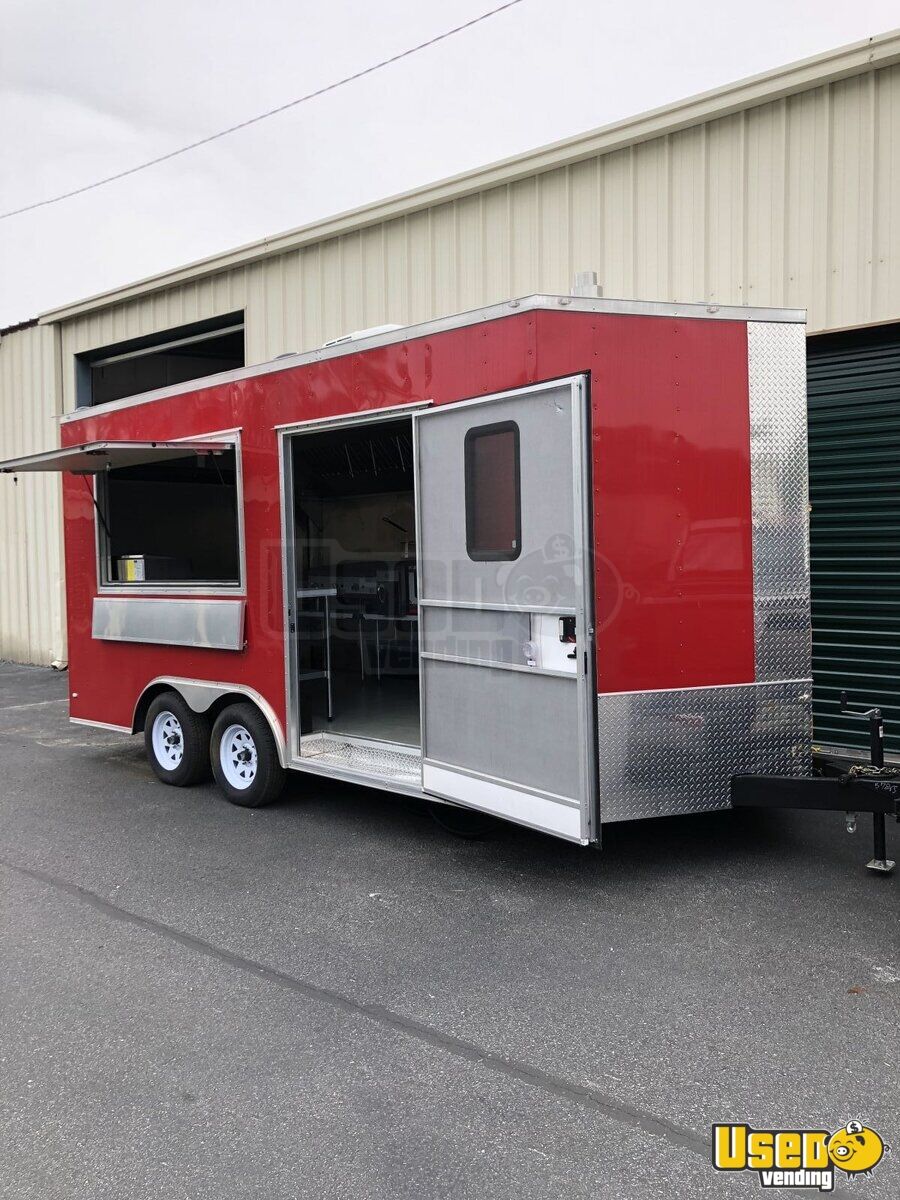 2018 - 8' x 16' Food Concession Trailer | Used Concession Trailer for ...