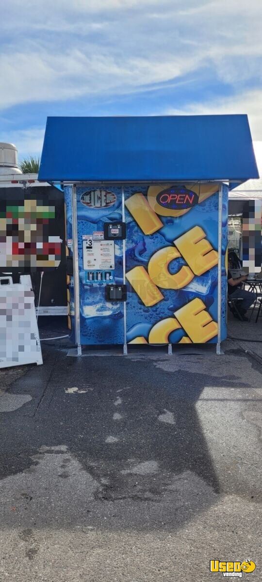 2018 Ice Depot Vending Station Bagged Ice Vending Machine For Sale in ...