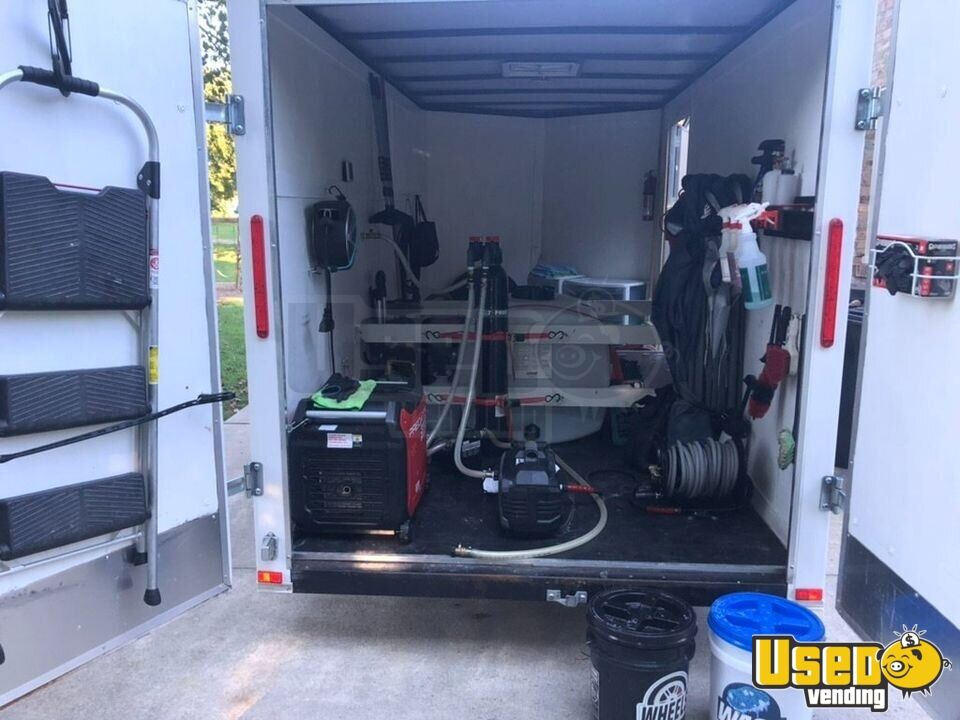 2018 - 6' x 12' Freedom Enclosed Detailing Trailer | Mobile Business ...