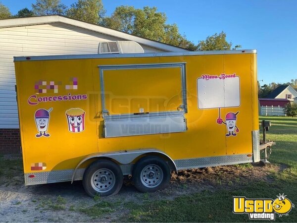 2018 Freedom 7' x 14' Shaved Ice and Popcorn Concession Trailer for ...