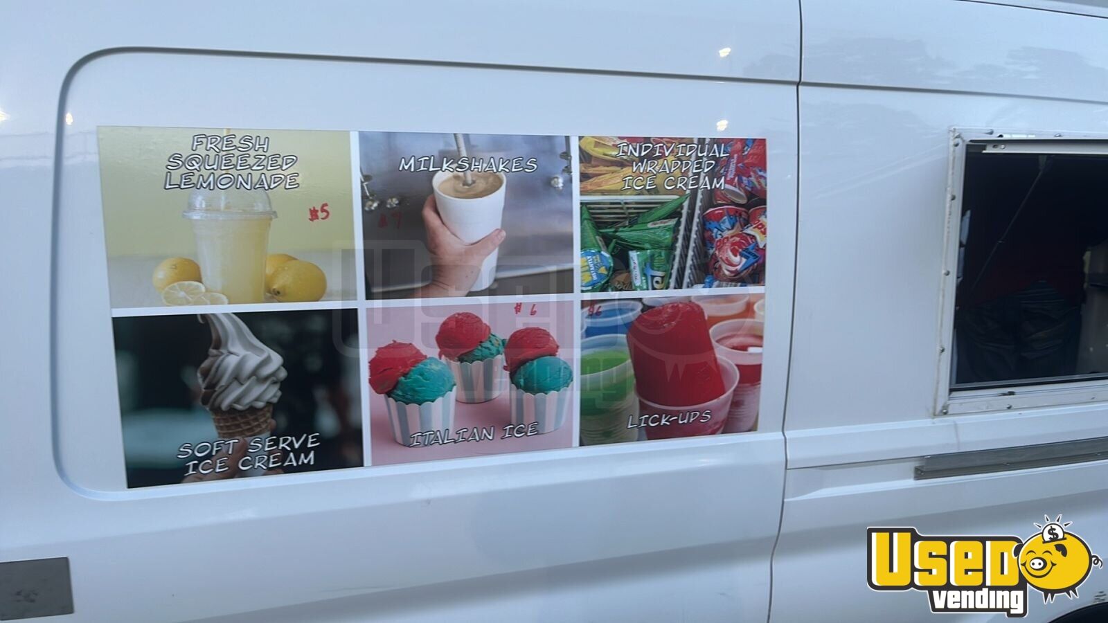 2019 Ford 250 Transit Soft Serve Ice Cream/Milkshake Van for Sale in ...