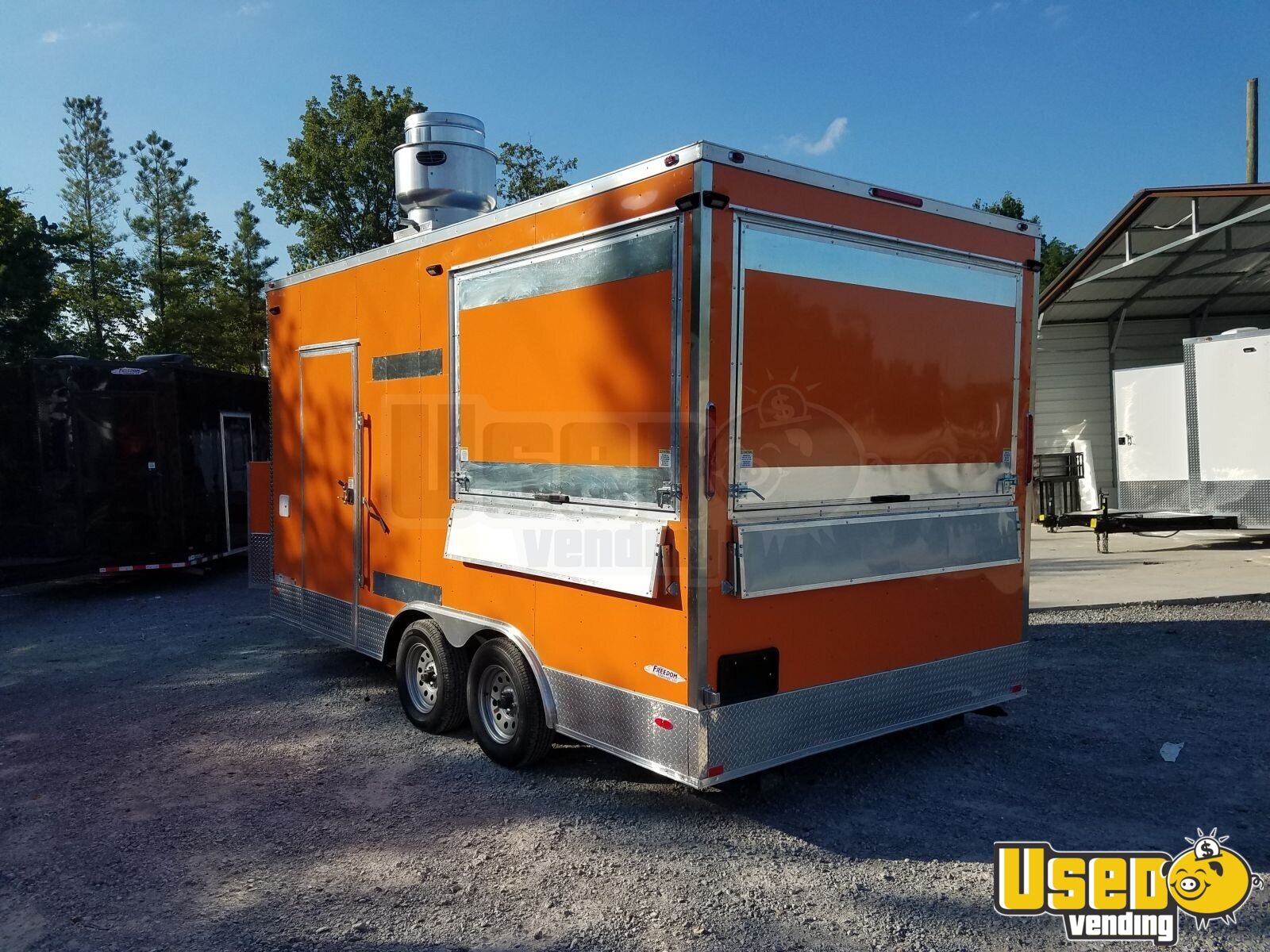 Clean - 2019 8.5' x 16' Freedom Concession Food Trailer for Sale in Nevada