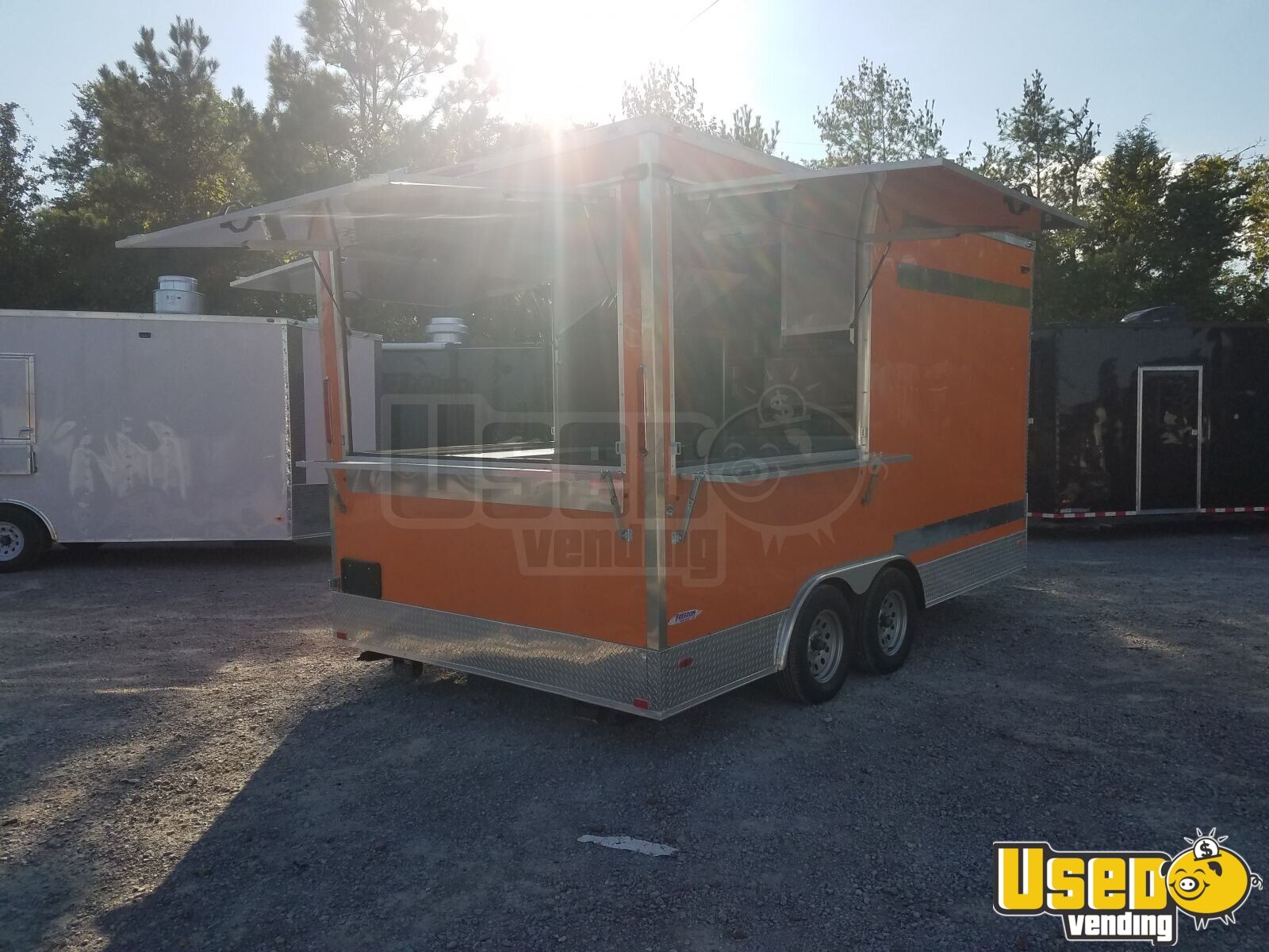 Clean - 2019 8.5' x 16' Freedom Concession Food Trailer for Sale in Nevada