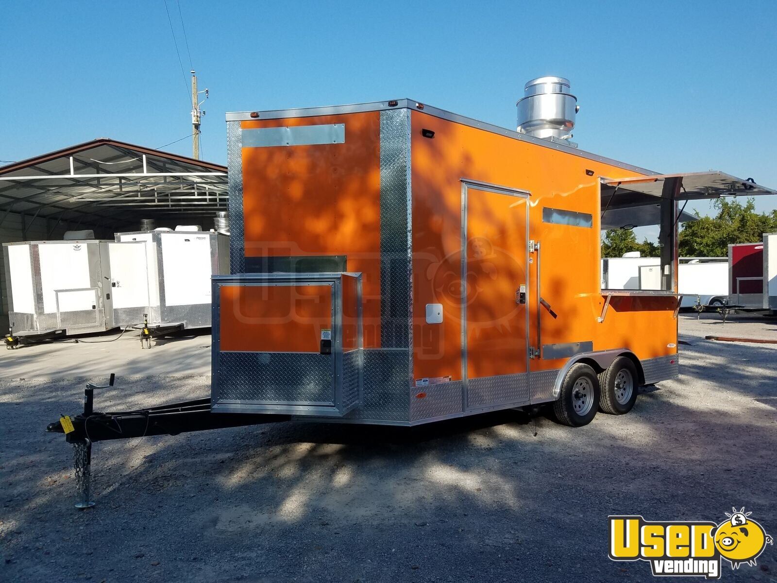 Clean - 2019 8.5' x 16' Freedom Concession Food Trailer for Sale in Nevada