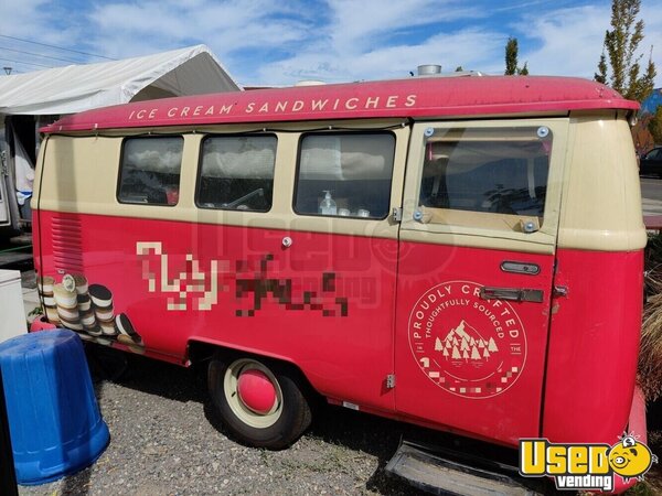 2015 Vw Bus Style 8 X 12 Mobile Ice Cream Store Ice Cream Trailer