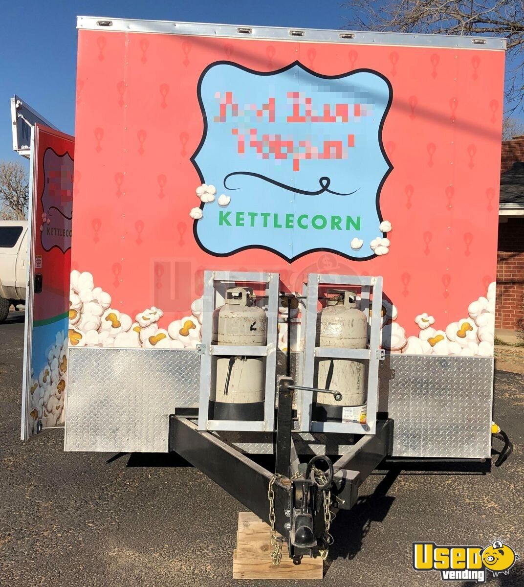Lightly Used 2019 Anvil 8.5' x 14' Popcorn/Kettle Corn Concession ...