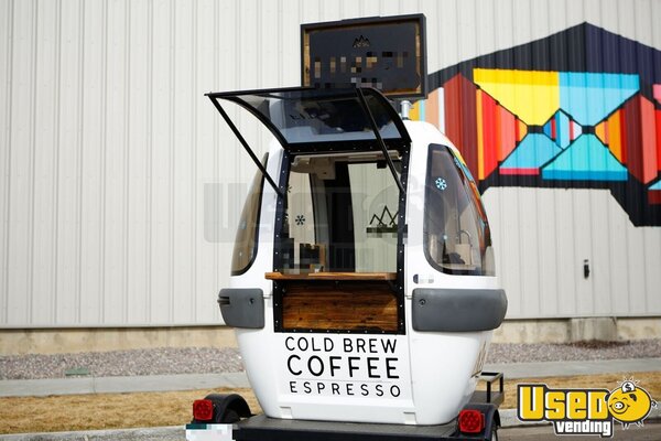 2019 6' x 8' Ski Gondola Coffee Trailer Conversion | Unique Compact ...