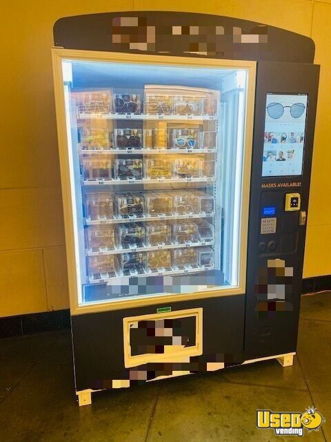 2020 DVS Omini Elite Smart Glass Front Snack or Retail Business Vending ...