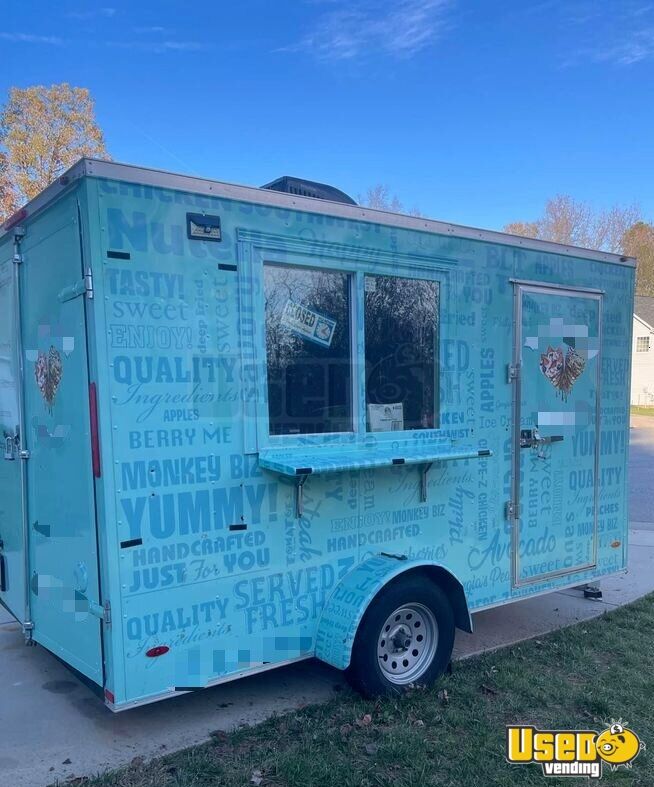 2020 Freedom 7' x 12' Street Food Vending Trailer | Crepe Concession ...