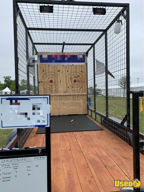 2020 - 16’ Mobile Axe Throwing Trailer | Mobile Gaming Party Trailer ...