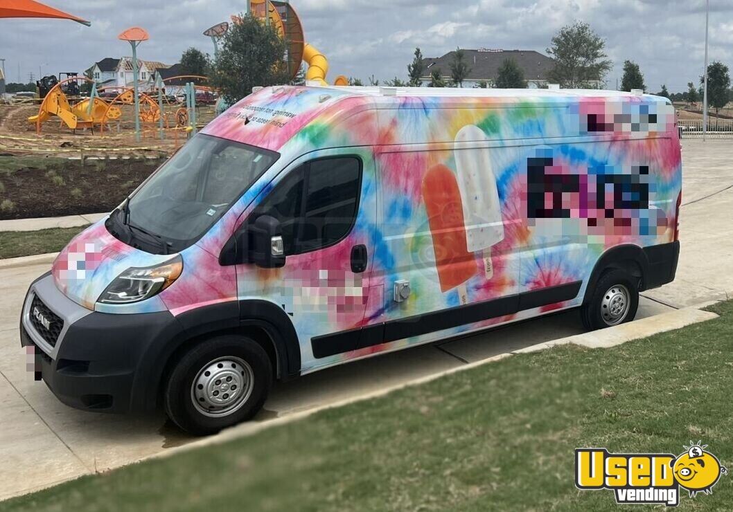 LOW MILES 2020 Ram Promaster 2500 High Roof Ice Cream Truck with Low ...