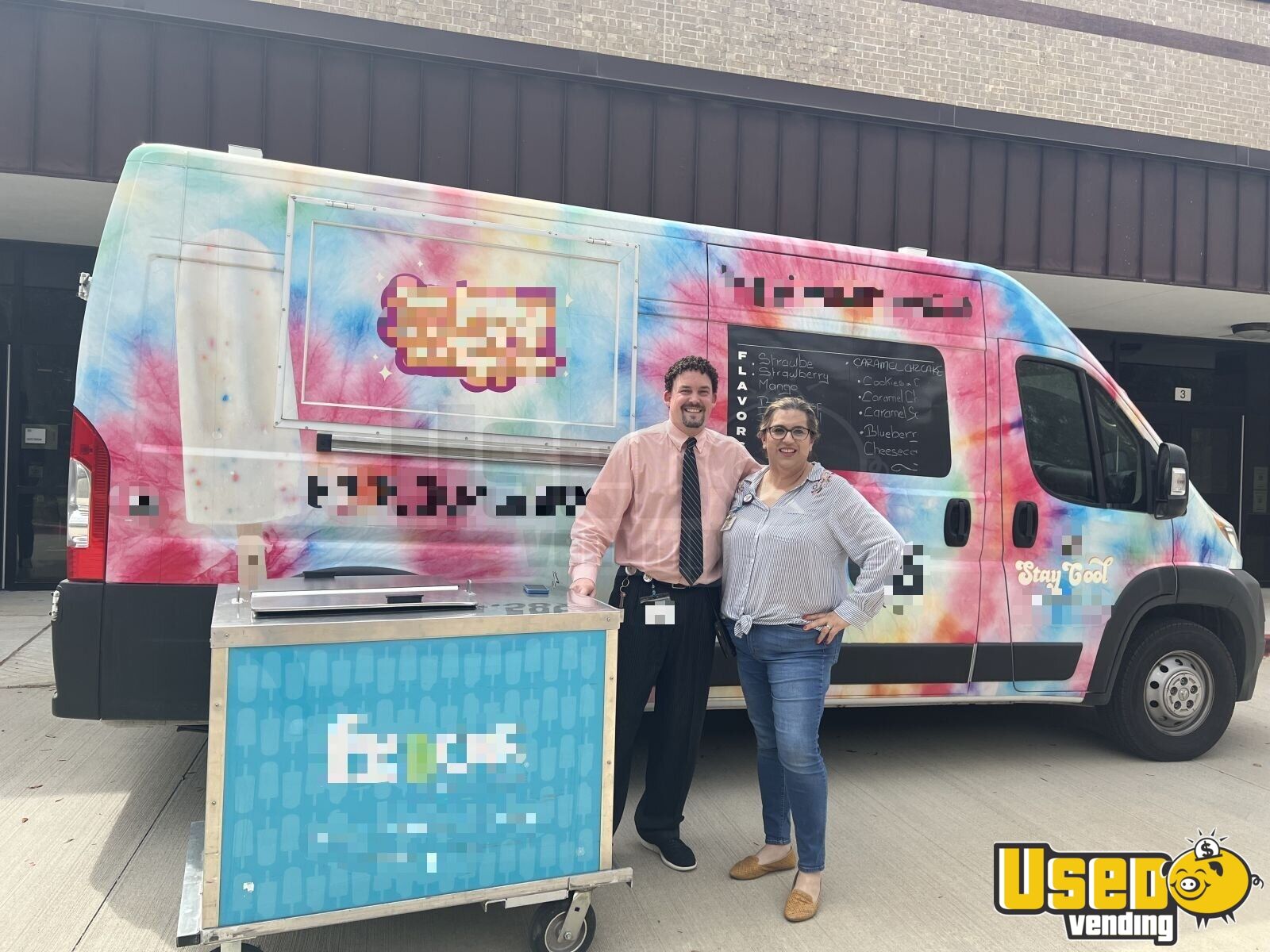 LOW MILES 2020 Ram Promaster 2500 High Roof Ice Cream Truck with Low ...