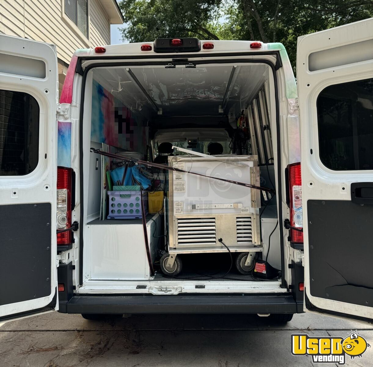 LOW MILES 2020 Ram Promaster 2500 High Roof Ice Cream Truck with Low ...