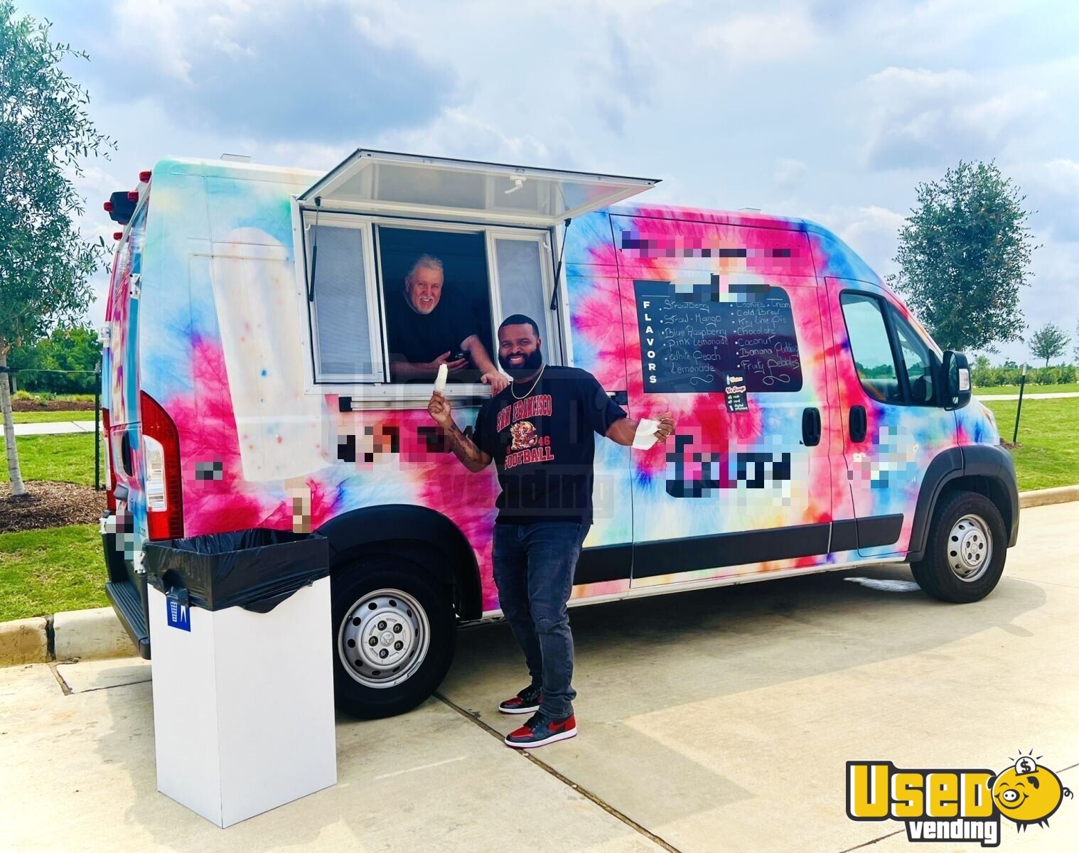 LOW MILES 2020 Ram Promaster 2500 High Roof Ice Cream Truck with Low ...