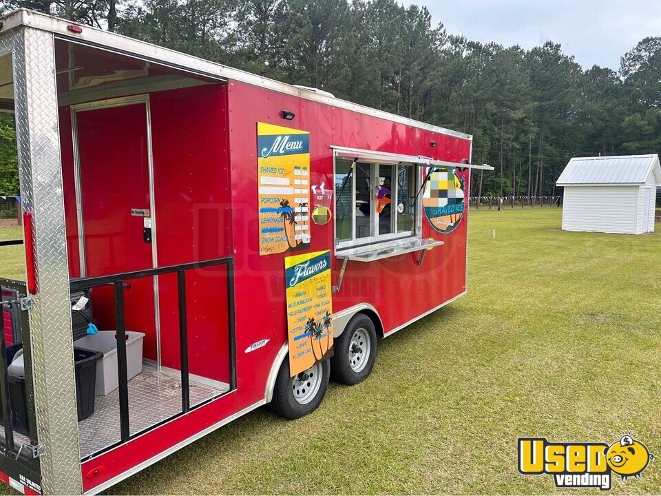 Well Equipped - 2020 Freedom Trailer | Shaved Ice Trailer for Sale in ...