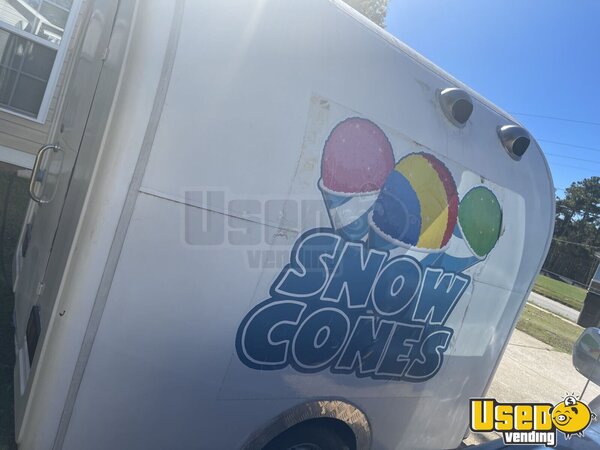 Cute & Compact 2020 Snow Cone Trailer | Shaved Ice Concession Trailer ...