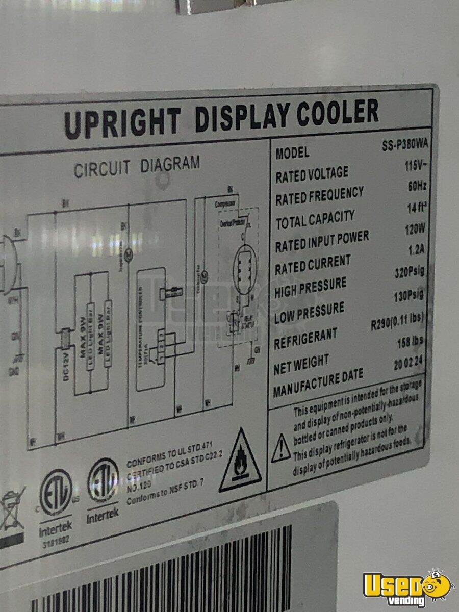(2) 2020 NEW SMART TECHNOLOGY Byte Fresh Food Vending Machine For Sale ...