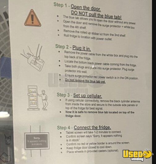 (2) 2020 NEW SMART TECHNOLOGY Byte Fresh Food Vending Machine For Sale ...