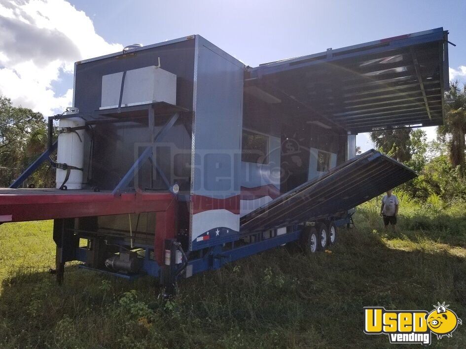 New 2021- 40’ Mobile Modular Concession Trailer w/ Kitchen, Inside ...