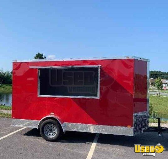 2021 - 6' x 16' Empty Concession Trailer | Mobile Vending Unit for Sale ...