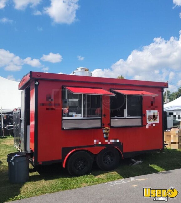 2021 8' x 16' Street Food Vending Trailer | Mobile Concession Unit for ...