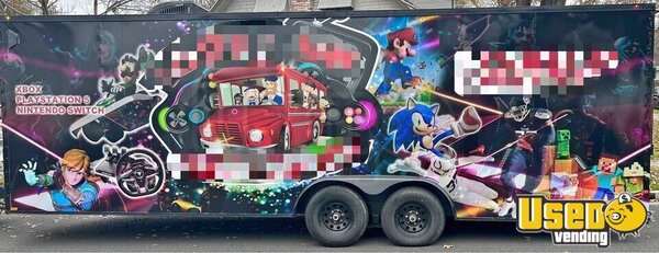 2021 - 8.5' x 30' Mobile Gaming Trailer | Video Game Entertainment ...