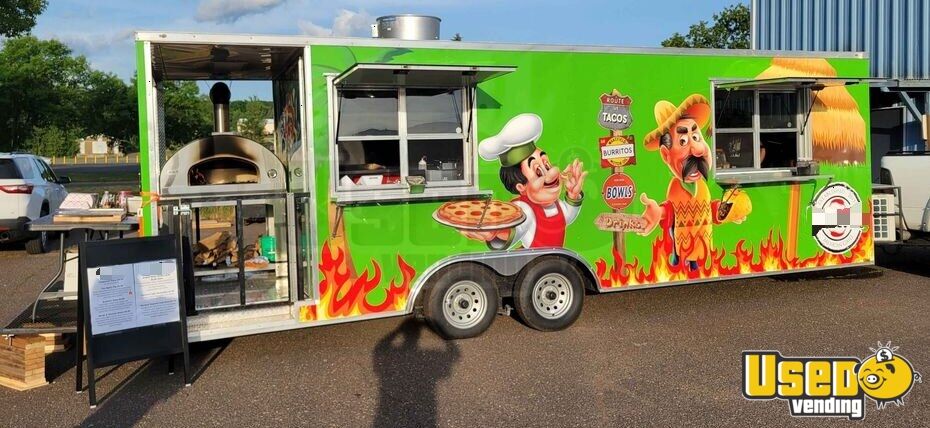Nice and Clean 2021 - 8.5' x 24' Diamond Cargo Pizza | Food Concession ...