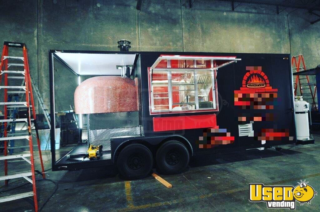 2021 - 22' Concession Nation Brick Oven Pizza Trailer | Food Concession ...