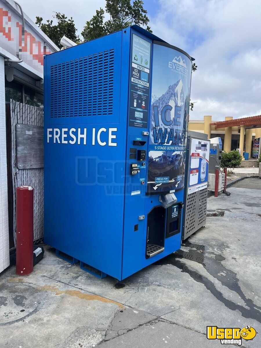 2022 VX3 Everest Ice Bagged Ice and Filtered Water Vending Machine For ...