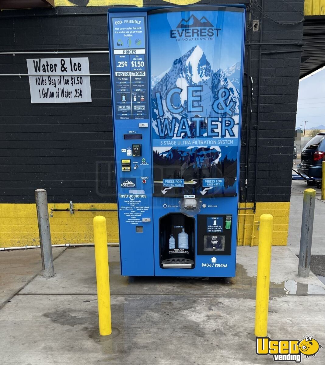 2022 Everest Ice VX4 Bagged Ice and Water Vending Machine For Sale in ...