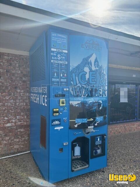 2022 Everest Ice VX4 Bagged Ice and Filtered Water Vending Machine For ...