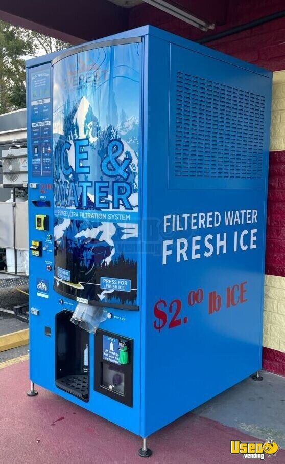 2023 VX4 Everest Ice Bagged Ice and Filtered Water Vending Machine For ...
