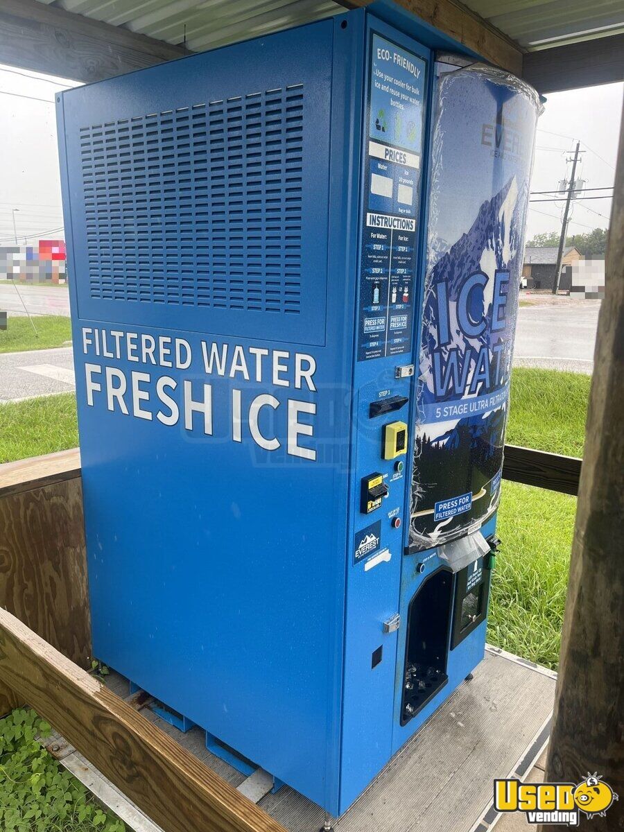 2023 Everest Ice VX4 Bagged Ice and Filtered Water Vending Machine For ...