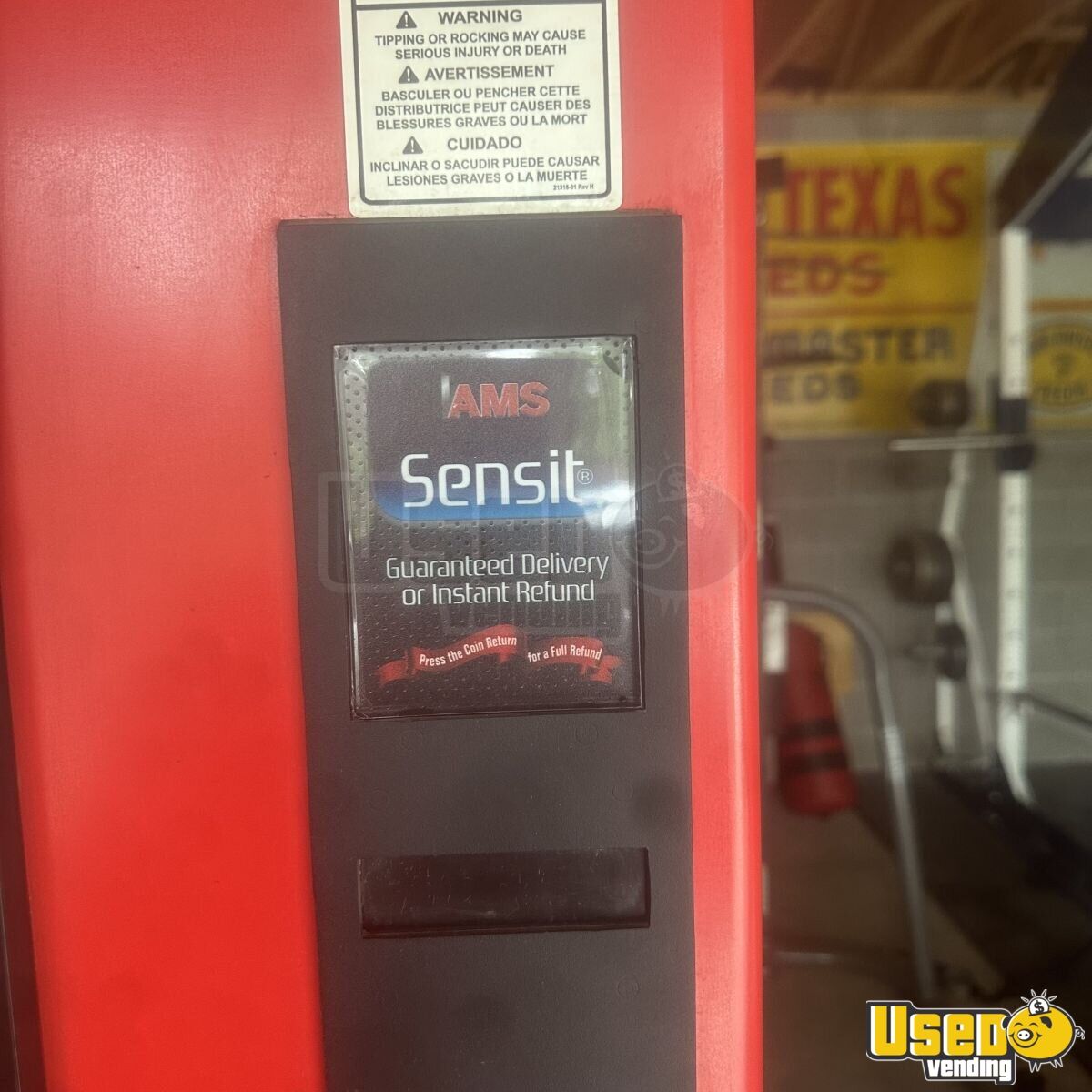 Automatic Merchandising Systems Ams39 Sensit | Combo Snack & Soda Vending Machine for Sale in Texas