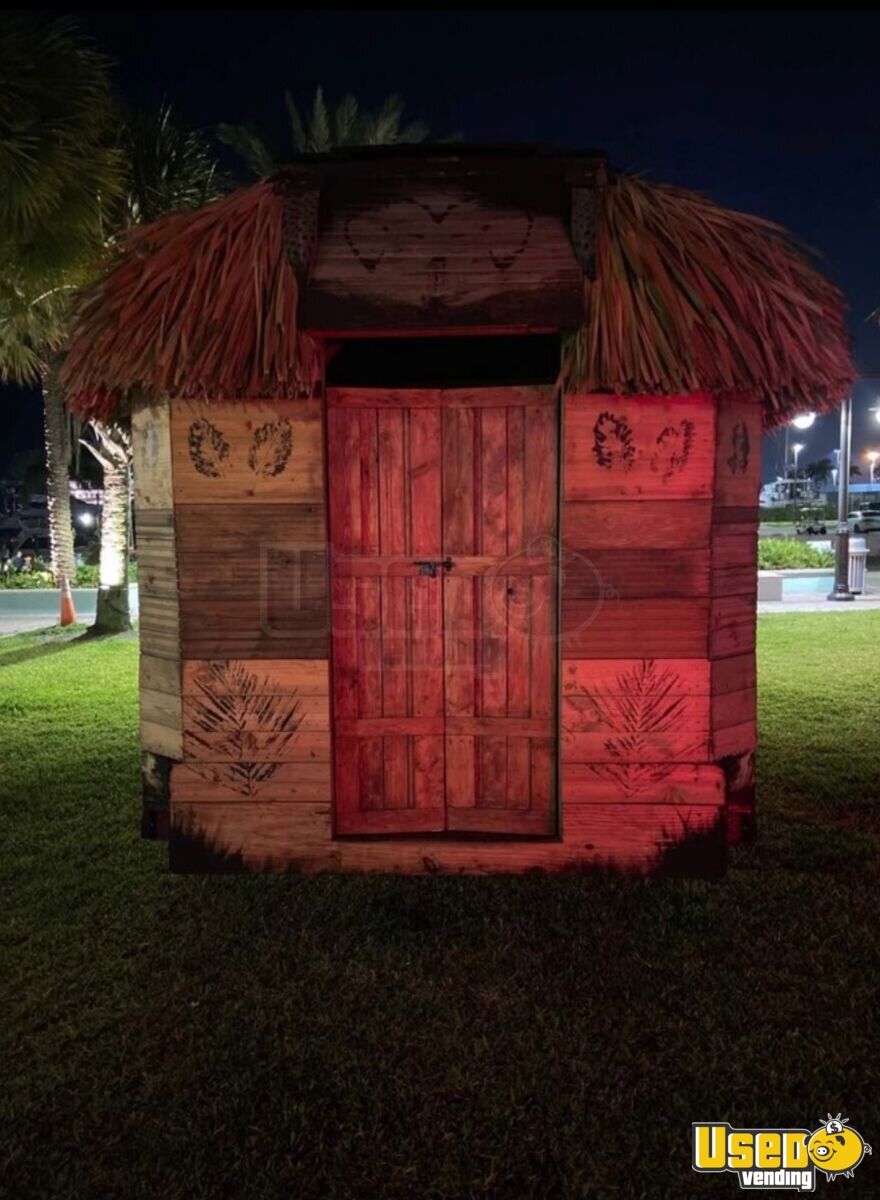 Eye Catching 13.2' - Mobile Tiki Bar| Mobile Beverage Trailer for Sale ...