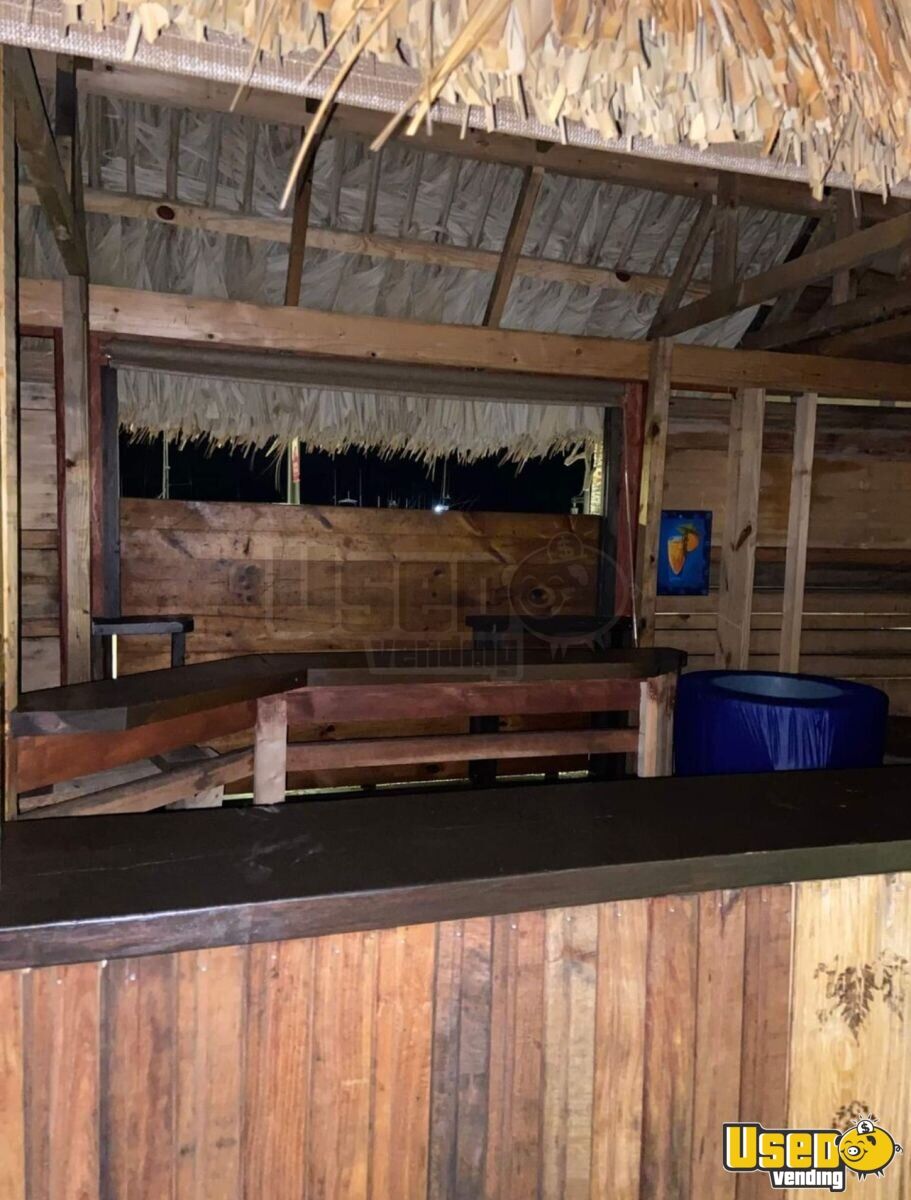 Eye Catching 13.2' - Mobile Tiki Bar| Mobile Beverage Trailer for Sale ...