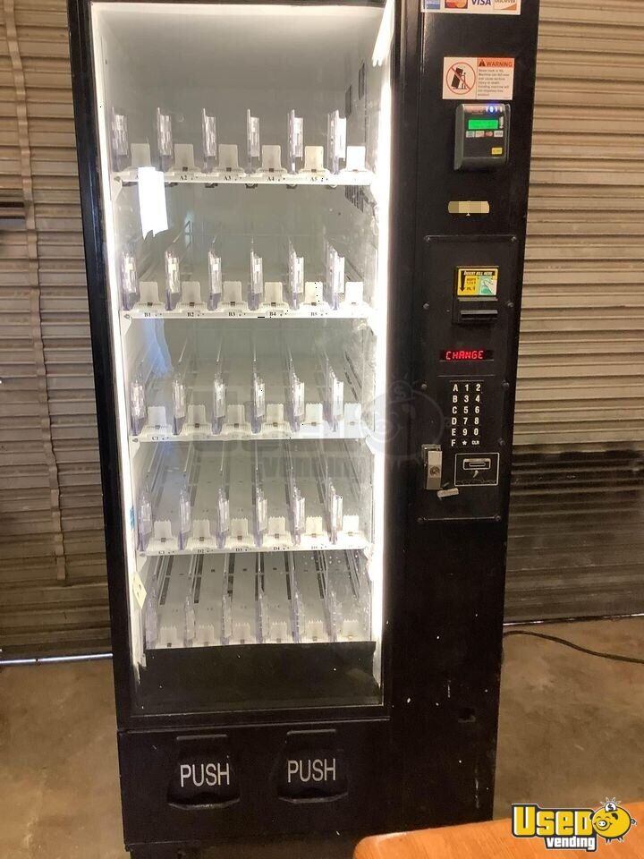Slim Dixie Narco Glass Front Soda Cold Drink Vending Machine For Sale ...