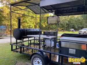 Open BBQ Smoker Trailer | Crawfish Crab Seafood Boil Tailgating Trailer ...