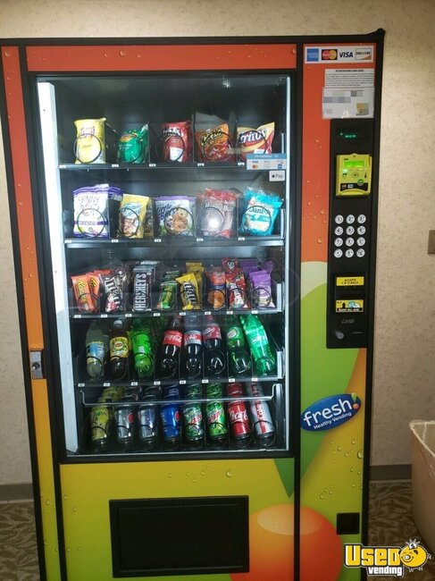 Fresh Healthy AMS Sensit III Combo Glassfront Snack & Soda | Combo Vending Machine for Sale in ...