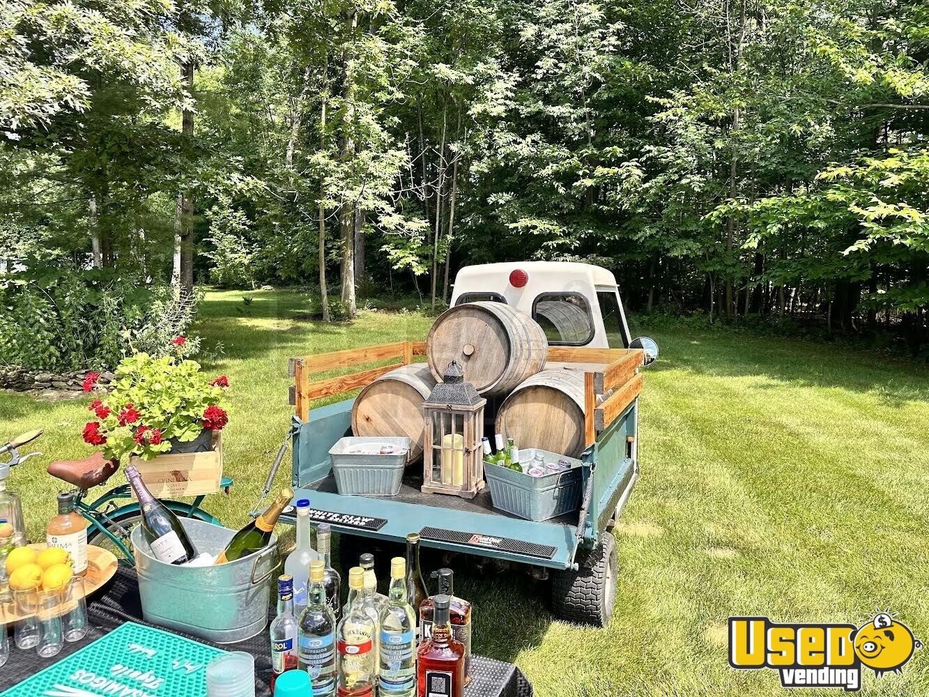 Unique Restored Cushman Truckster | Bar Truck with Cab Mini Truck for ...