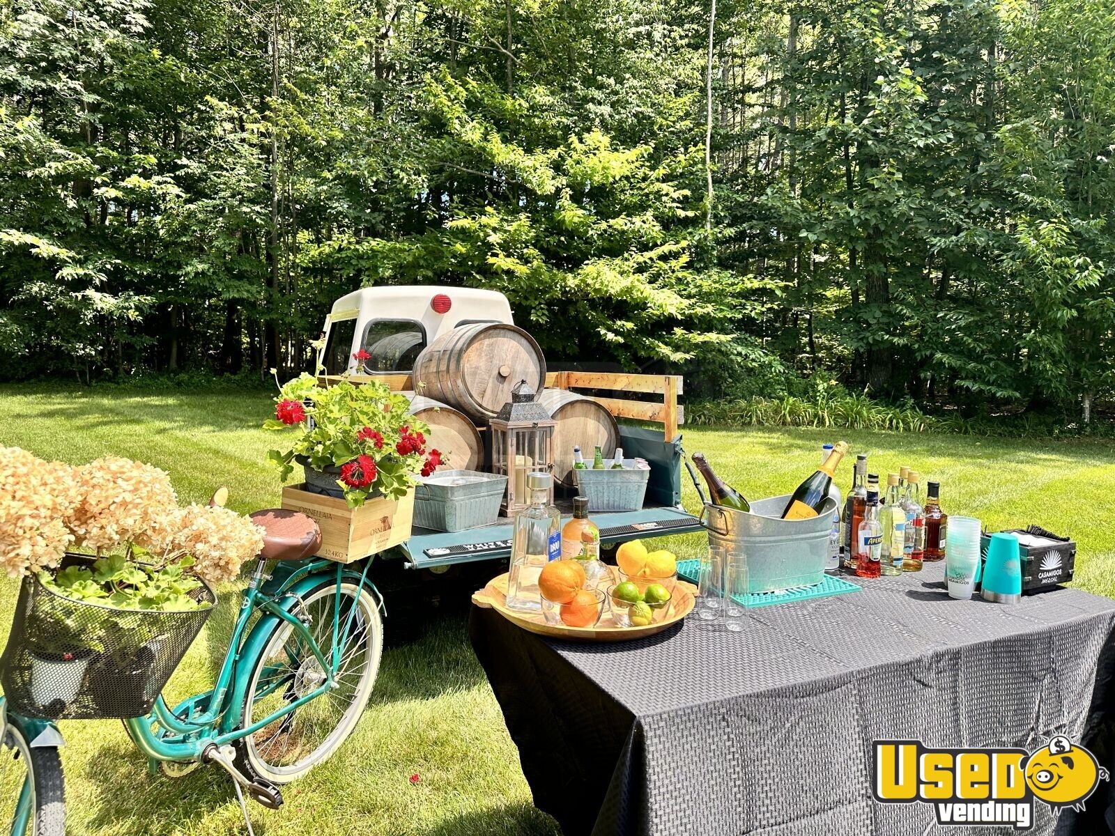 Unique Restored Cushman Truckster | Bar Truck with Cab Mini Truck for ...