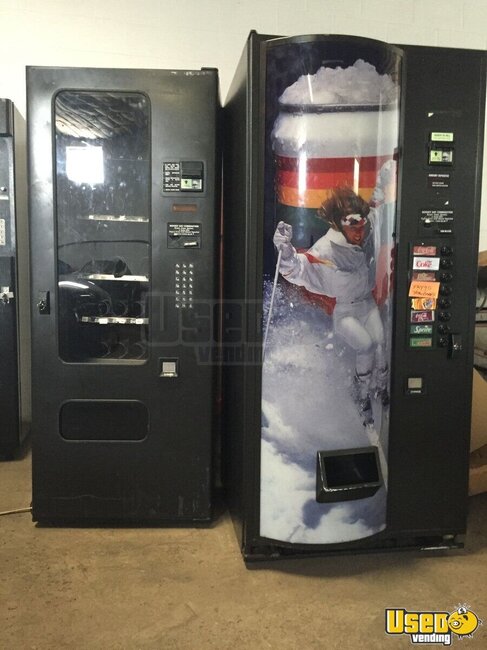 USI Satellite Combo | Snack Soda Vending Machine for Sale in New York